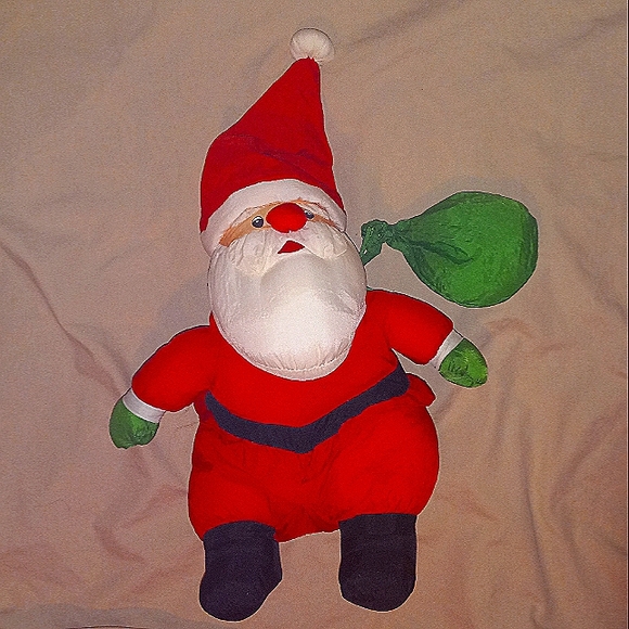 Gibson Greetings | Holiday | Vintage 2 Santa Plush By Gibson Greetings ...